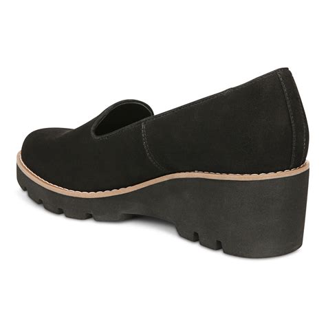 Vionic Willa Wedge Womens Slip On Loafer Moc Wedge Shoes