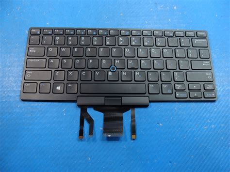Dell Latitude 5490 14 Genuine Us Backlit Keyboard 6nk3r Pk1325a4b00