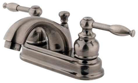Kingston Brass Kb2600kl Knight 1 2 Gpm Centerset Bathroom Faucet