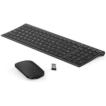 Lenovo X M Essential Wireless Keyboard And Mouse Combo Black Amazon Co Uk Computers