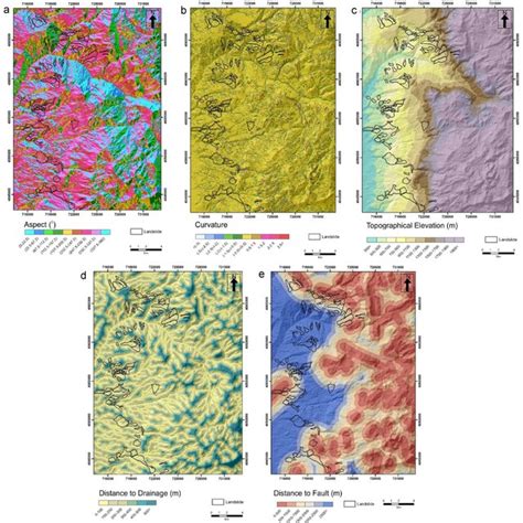 Landslide Susceptibility Map Produced By Fr Ahp Method Download