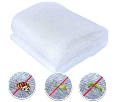 Garden Insect Netting 100ft White Large Roll Netting Gardenport