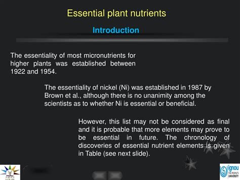 Ppt Essential Plant Nutrients Powerpoint Presentation Free Download