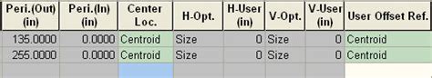 Section Table