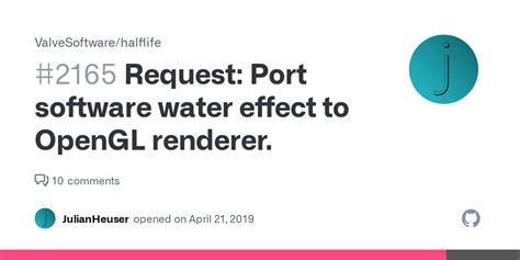 Request Port Software Water Effect To Opengl Renderer Issue Valvesoftware Halflife
