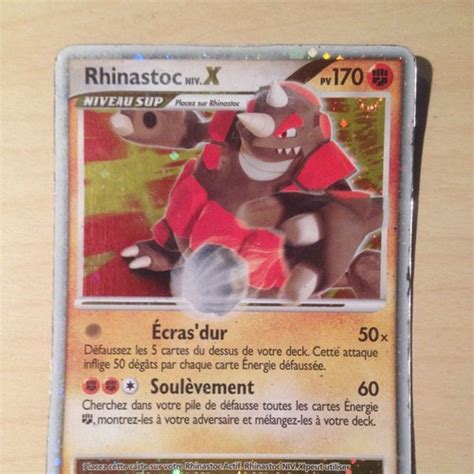 Rhinastoc X Pokemon Cartes De Jeux Rakuten