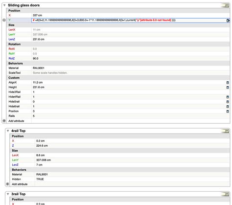 Attribute 00 Not Found Dynamic Components Sketchup Community