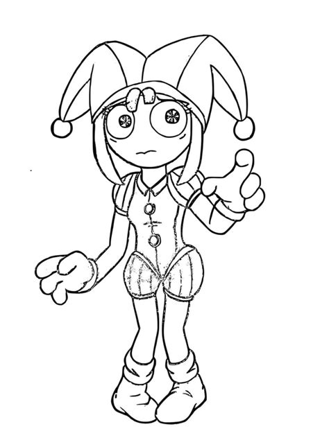 Desenhos de O Incrível Circo Digital para colorir Mr Desenho