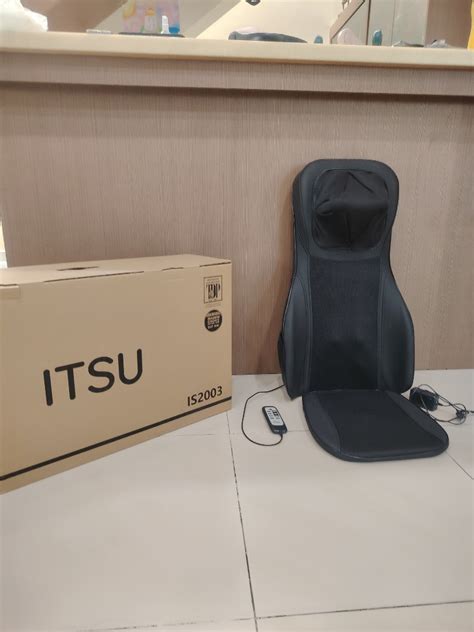 Itsu Portable Slim Back Massage With Heat Health And Nutrition Massage