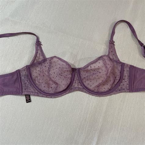 Purple Lace Victorias Secret Bra Depop