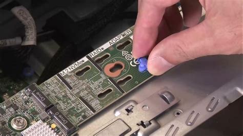 Lenovo Thinksystem St650 V2 Installing An M 2 Drive Youtube