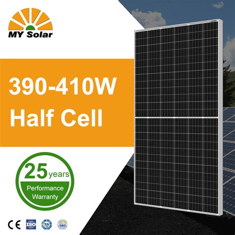 My Solar Mono Solar Panel 144cells Half Cell Solar Module Pv Panel