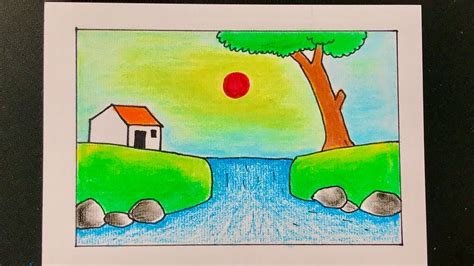 Hướng Dẫn Vẽ Tranh Phong Cảnh đơn Giản Mà đẹp How To Draw Simple