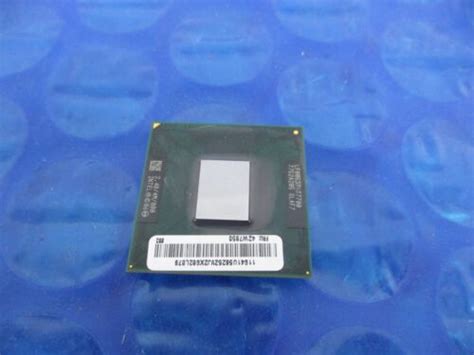 Ibm 42w7850 Core 2 Duo T7700 2 4 Ghz Slaf7 Dual Core Socket 479 Cpu Processor Ebay