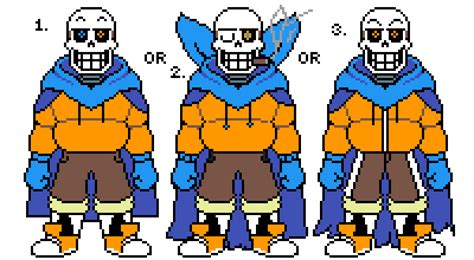 Pixilart Swap Comic Papyrus V1 V2 And V3 By Fusion12345