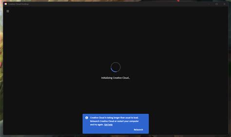 Solved Re Creative Cloud Stuck On Initializing Adobe Product