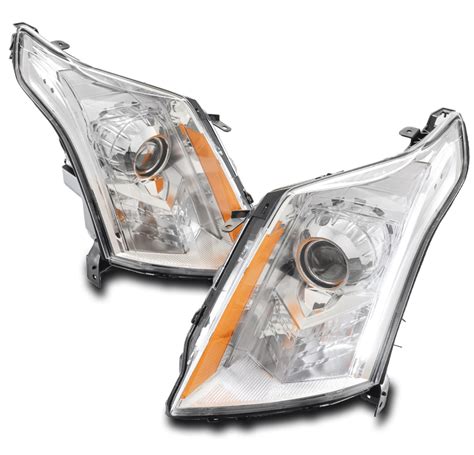 For 10 16 Cadillac SRX HID Model LED Tube Projector Headlights