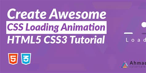 Create Awesome Css Loading Animation Html5 Css3 Tutorial Dev Community