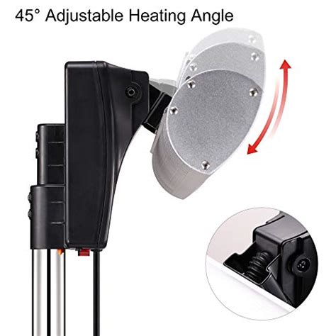 Outdoor Electric Infrared Patio Heater With Remote Kismile