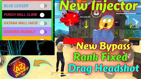 Free Fire Max Free Fire OB37 Update Auto Headshot Injector Hack FF