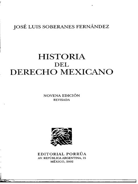 Glosario De Historia Del Derecho Mexicano Talacreditos