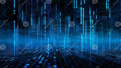 Scientific Technology Data Binary Code Network Conveying Connectivity