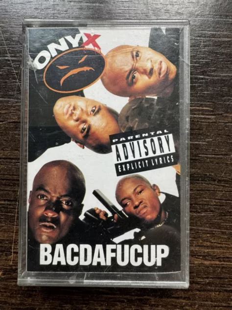 ONYX BACDAFUCUP Cassette Mint 1993 36 00 PicClick UK