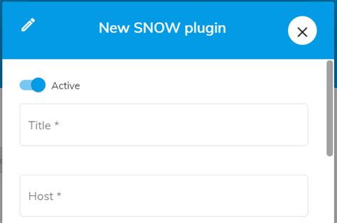 Servicenow Cockpit Plugin Products Documentation