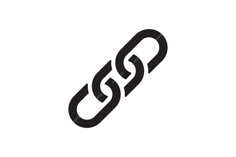 Premium Vector Chain Link Icon Connection Sign Vector Illustration Linked Interface Design