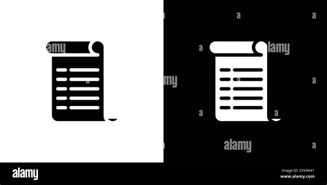 Script Icon Set In Thin Line Outline Style And Linear Vector Sign Stock
