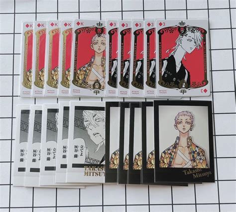 東京リベンジャーズ 東リベ 新体験展 三ツ谷 ぱしゃこれ トランプ メルカリ