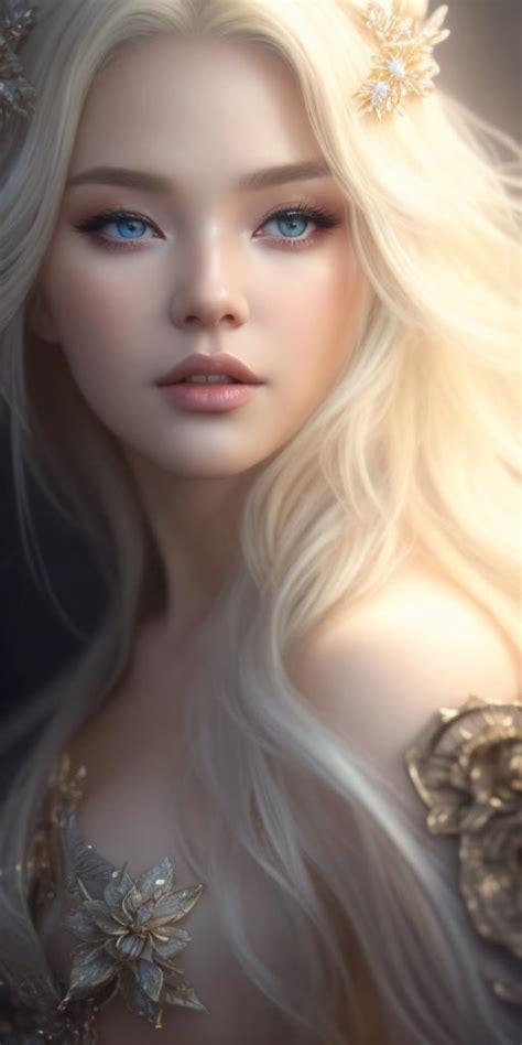 Blonde Hair Winter Solstice Woman 0 1 By Arrojado On Deviantart