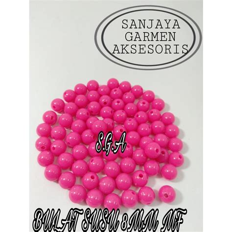 Jual Manik Bulat Mote Susu Manik Susu Manik Susu Pastel Mote