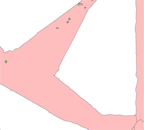 Extracting Difference Between Two Shapefiles Not Symmetrical