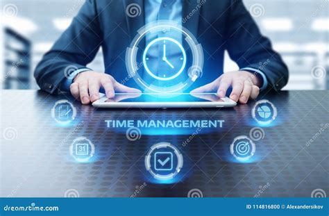 Time Management Project Efficiency Strategy Goals Business Technology