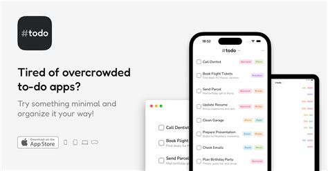 Todo — Minimalistic To Do App
