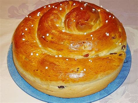 Hefeschnecke Mit Goldenen Rosinen Von Pumpkin Pie Chefkoch