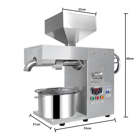 ზეთის ცივი და ცხელი დაწურვის აპარატი