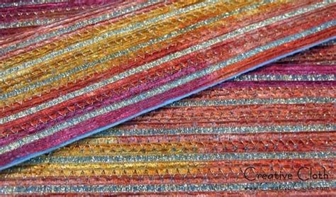 How To Make Fabric From Ribbon Linda Matthews