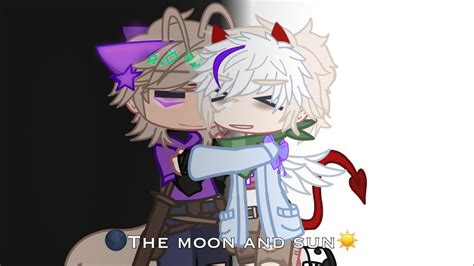 The Moon And Sun Dsmp Golden Duo Tommyinnit And Purpled Youtube