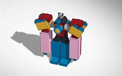 3d Design Robot Toy Train Tinkercad