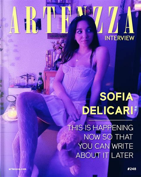 Sofia Delicari Artenzza Interview