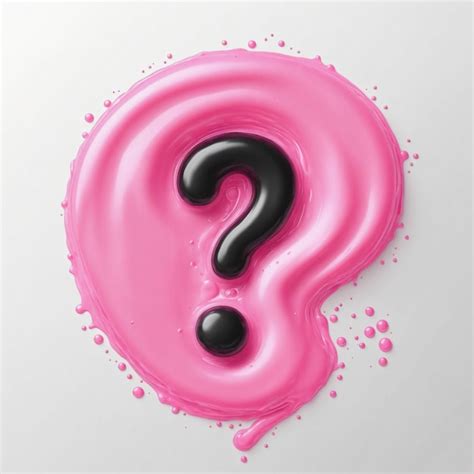 premium photo 3d question mark icon sign or ask faq and qa answer