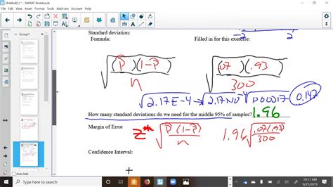 Confidence Intervals For Sample Proportions And Sample Means Youtube