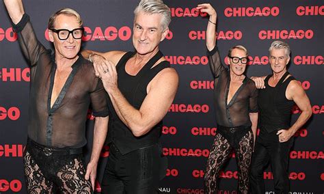 The Blocks Glamorous Grandpa Mitch Edwards 60 Flashes His Lace