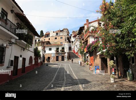Taxco Colonial Town Well Known For Its Silver Markets Guerrero State