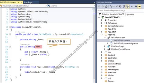 Aspnet Mvc加载ascx之后，并为之赋值 Insusnet 博客园