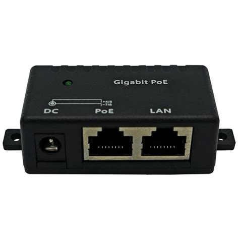 Scoop Single Port Gigabit Passive Poe Injector Ecorobotics