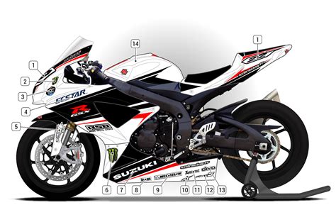 Suzuki GSX R 750 2008 10 ASD Racing