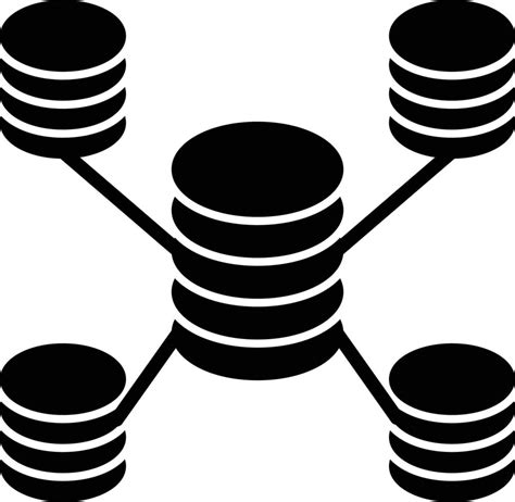 Database Glyph Icon 14758553 Vector Art At Vecteezy